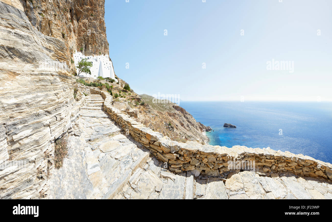 Stone path at coast Stock Photo - Alamy