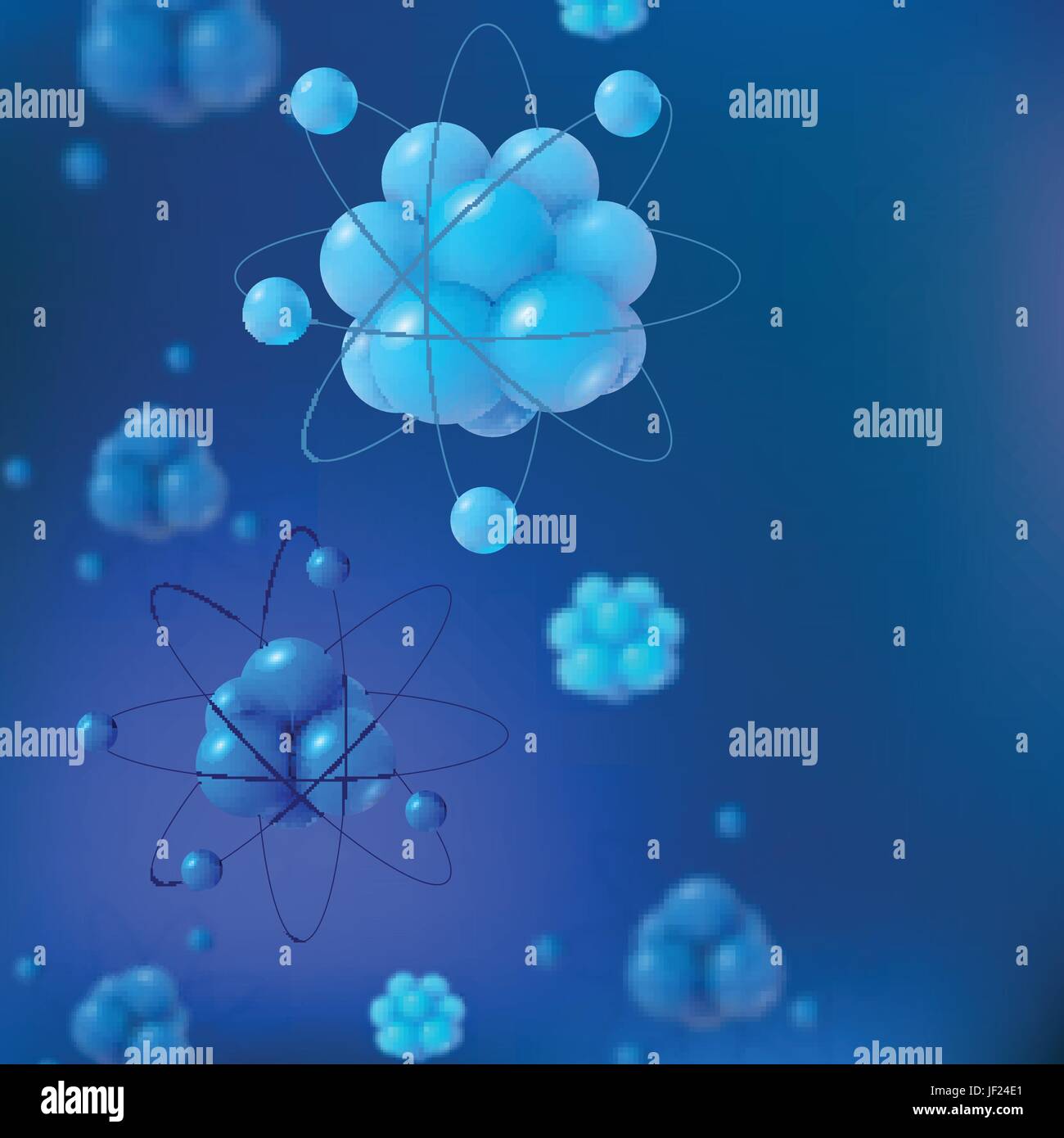 3d abstract scientific background Stock Vector Image & Art - Alamy