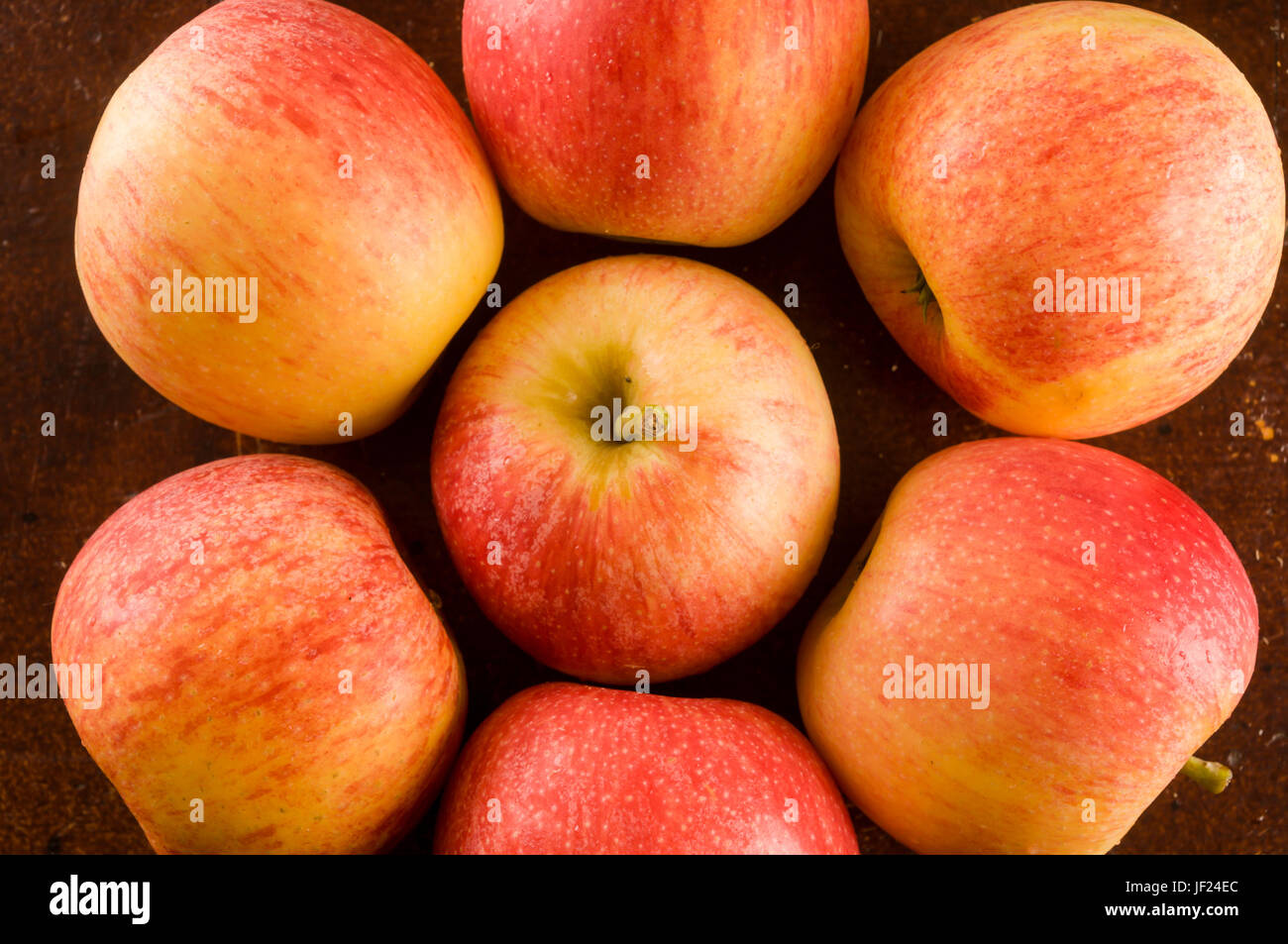 background with fresh red apples Stock Photo - Alamy