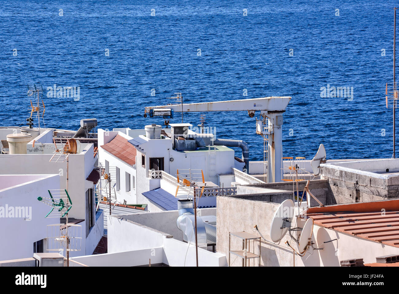 Tropical Sea Village Stock Photo - Alamy