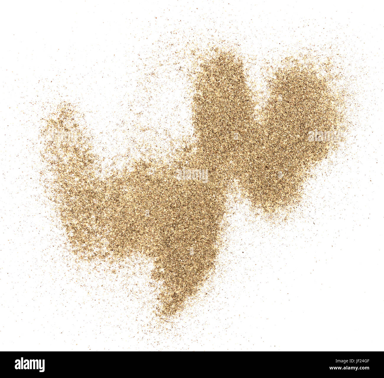 sand on white Stock Photo - Alamy