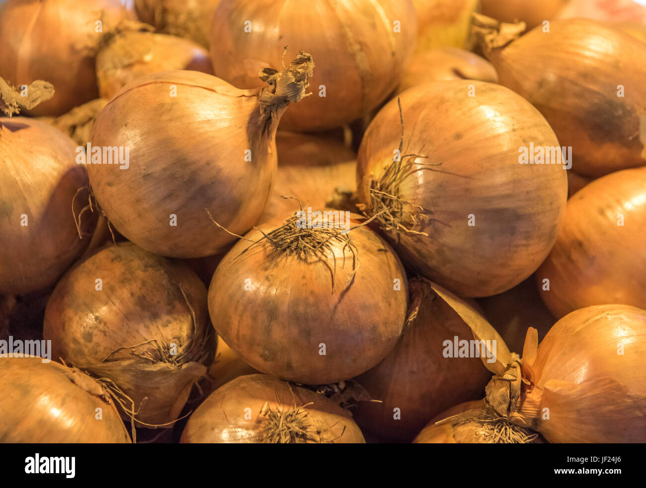 Fresh onions background Stock Photo - Alamy