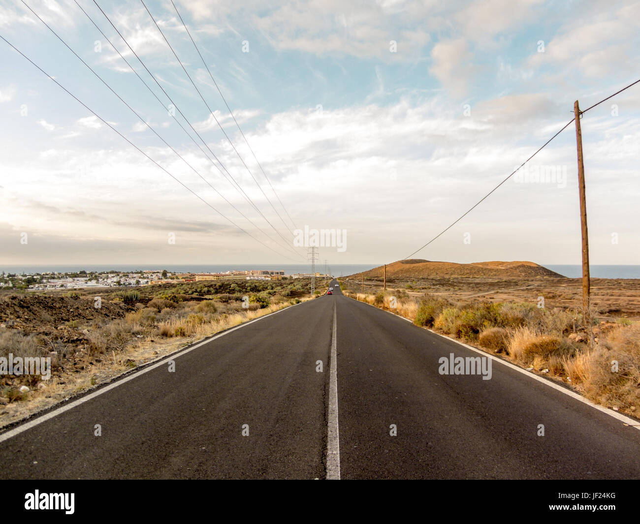 Long And Lonely Road High Resolution Stock Photography and Images - Alamy
