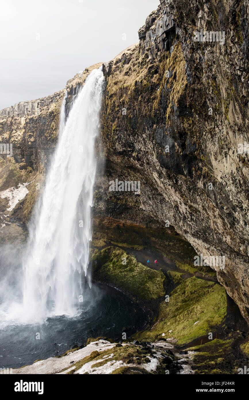 Waterfall in mountains Stock Photo - Alamy