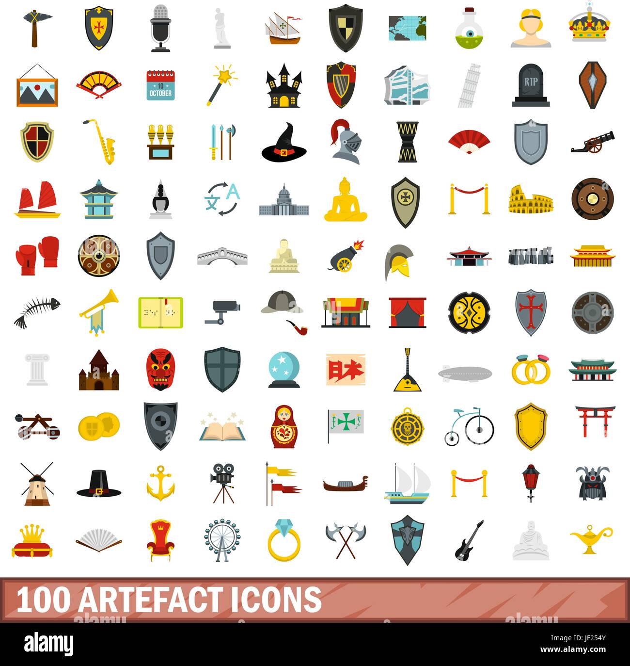 Artefact Stock Vector Images - Alamy