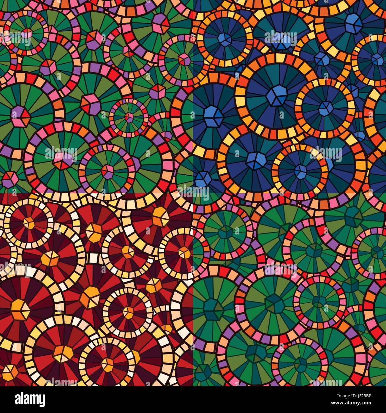 wheel, ornament, circle, wallpaper, pattern, seamless, geometrical ...