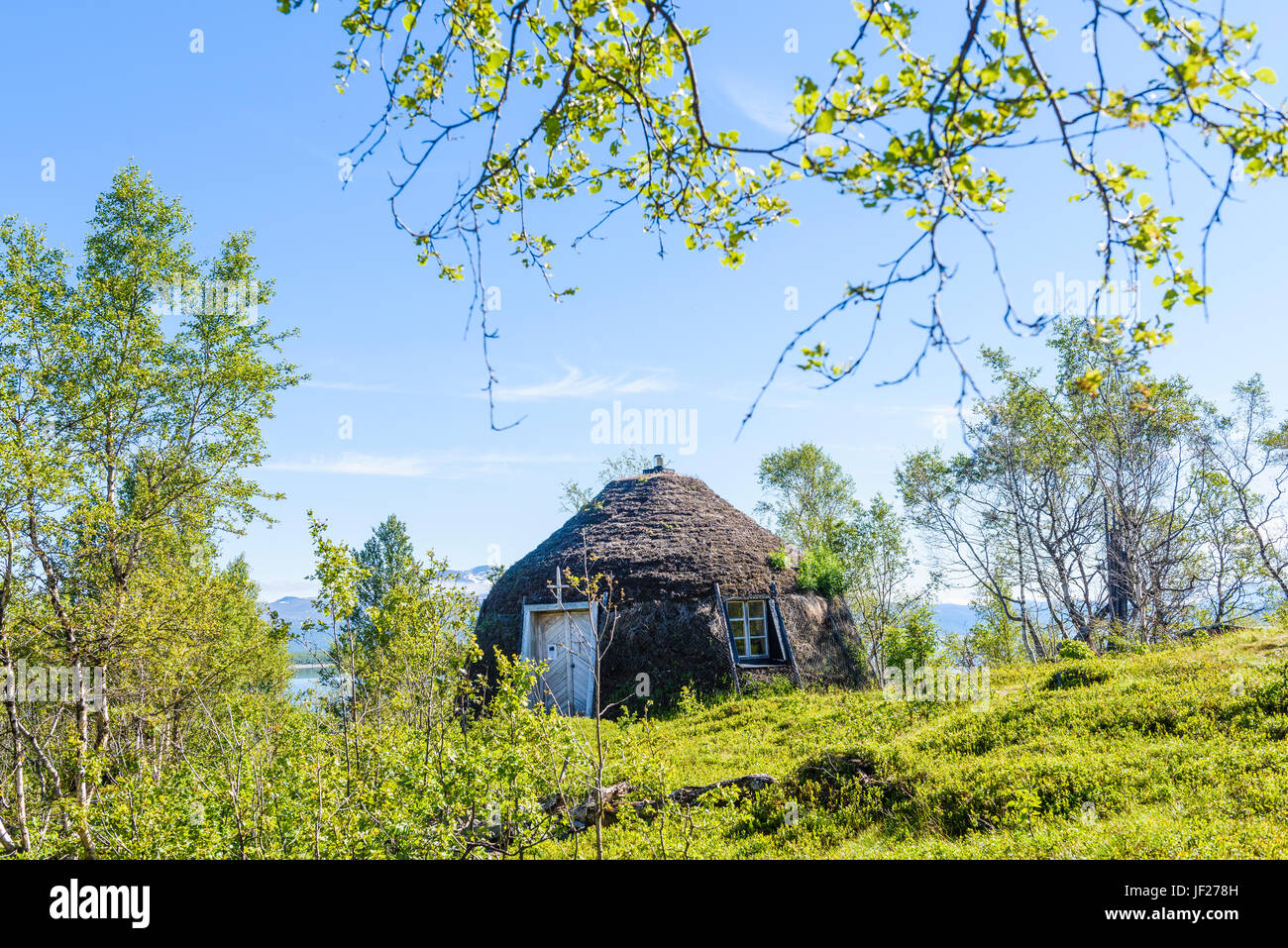 Jokkmokk hut hi-res stock photography and images - Alamy