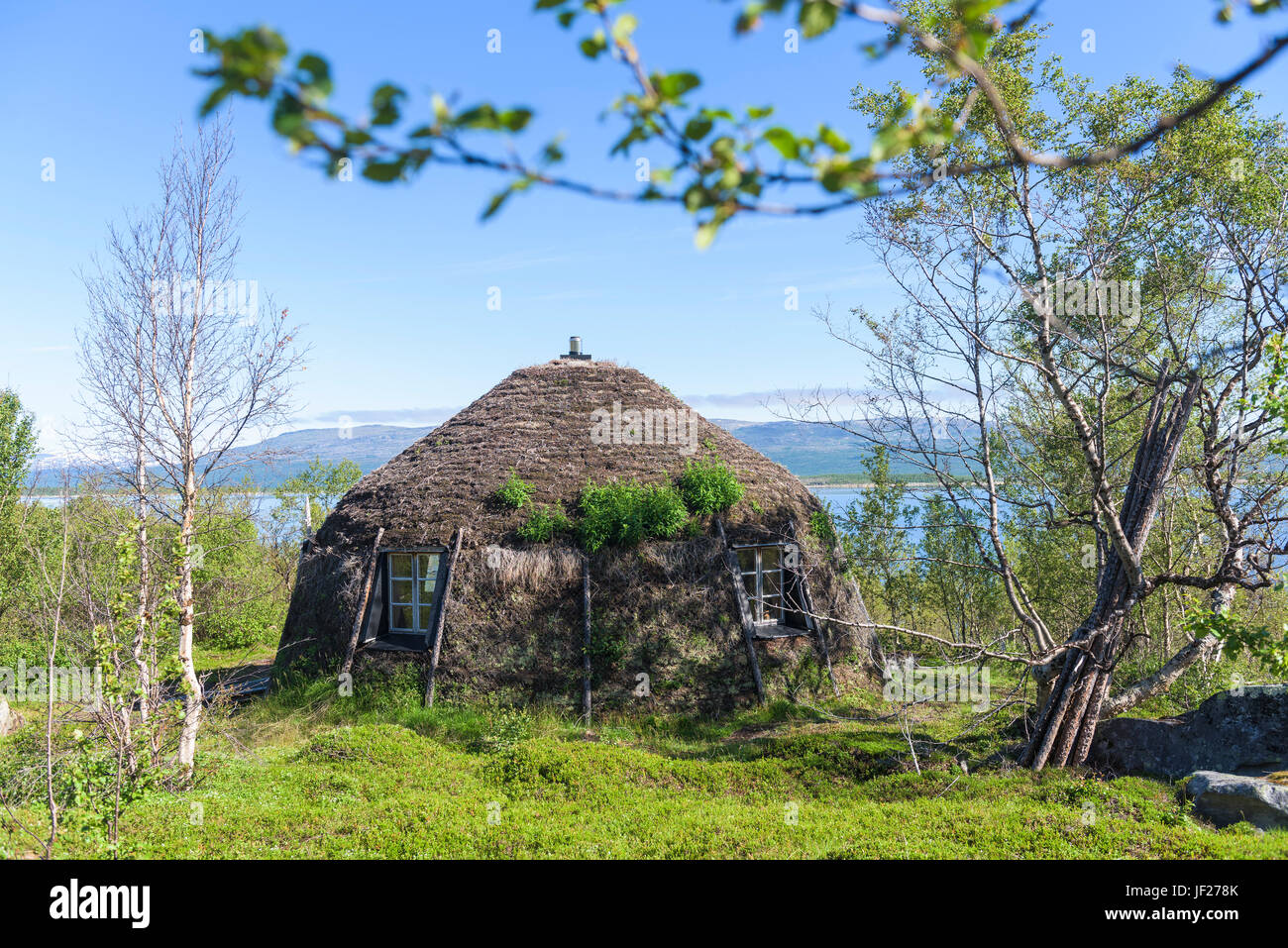 Jokkmokk hut hi-res stock photography and images - Alamy