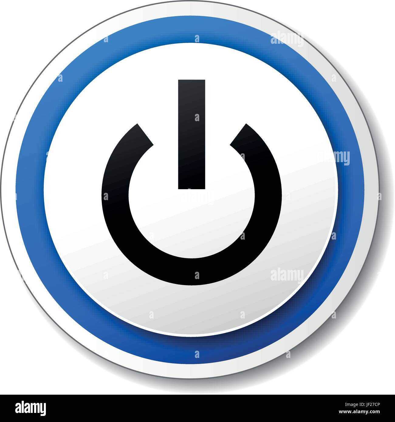 electric power button Stock Vector Image & Art - Alamy