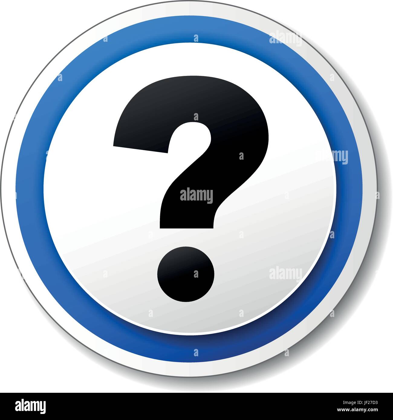 Stylized question mark Stock Vector Images - Alamy