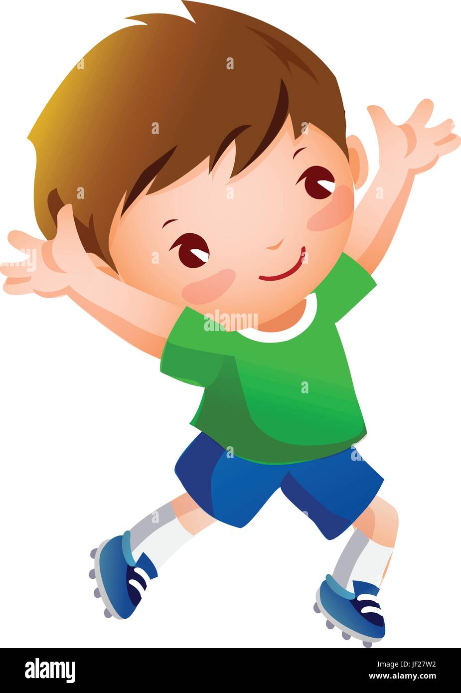 One action front view full Stock Vector Images - Alamy