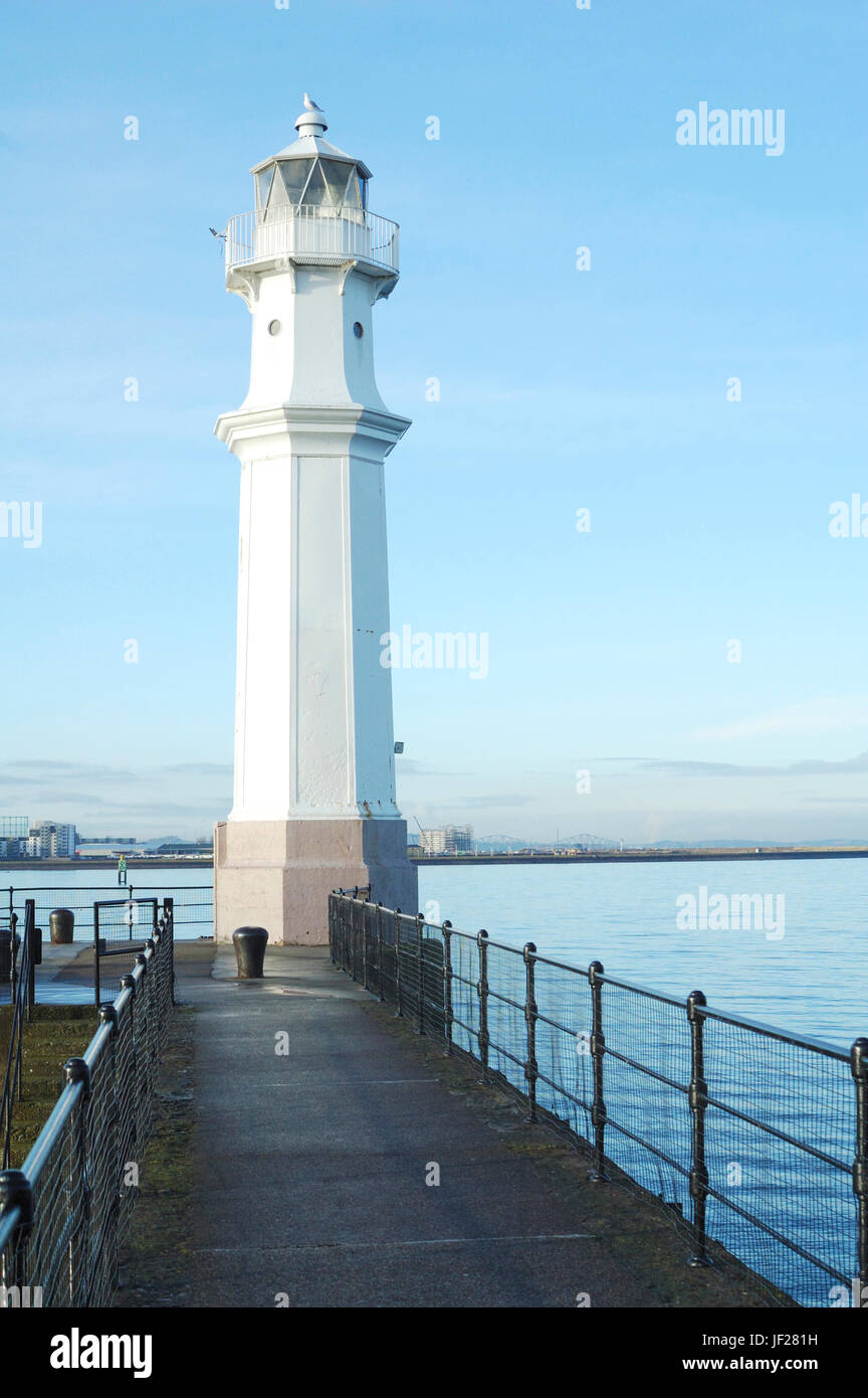 Granton lighthouse edinburgh scotland hi-res stock photography and ...