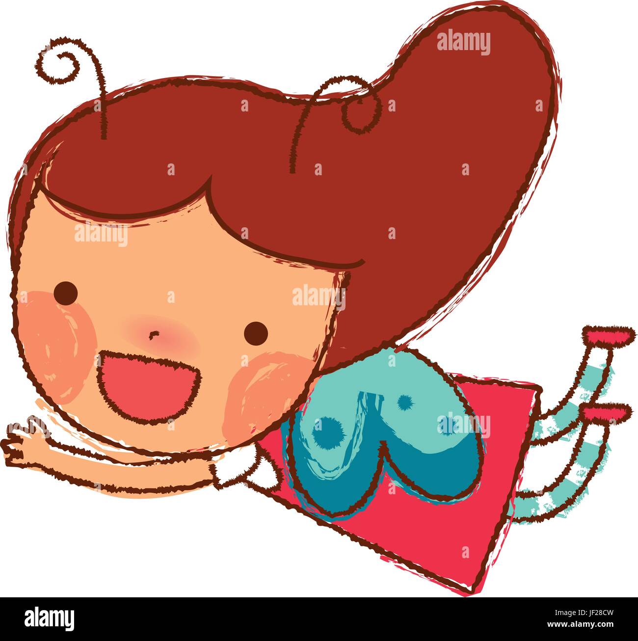 Childhood lie Stock Vector Images - Alamy