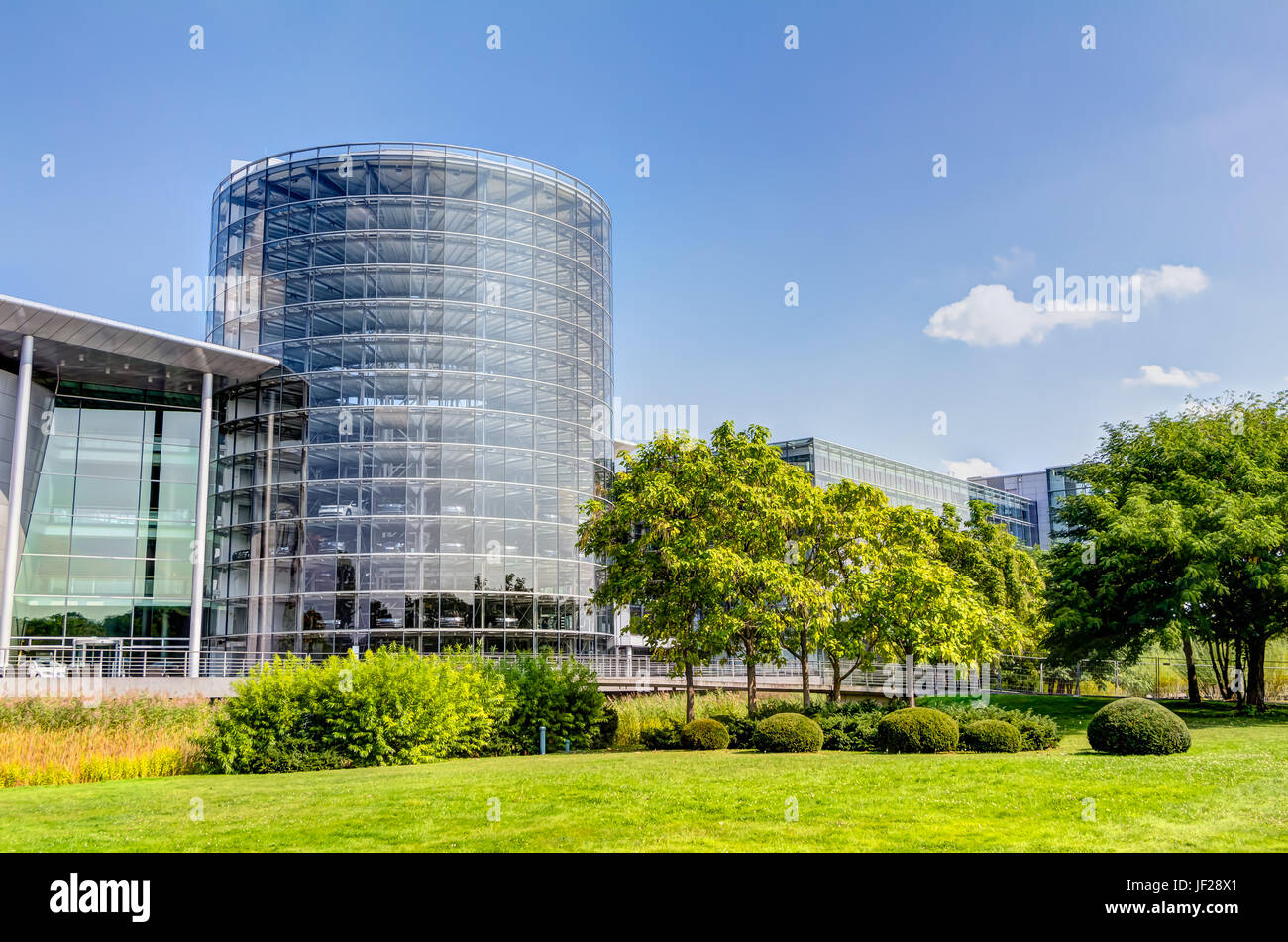 Transparent Factory in Dresden Stock Photo - Alamy