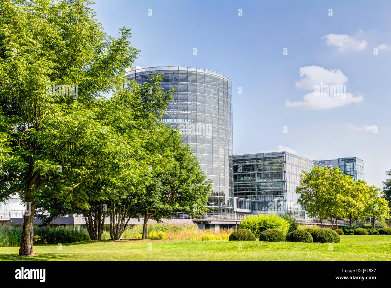 Transparent Factory in Dresden Stock Photo - Alamy