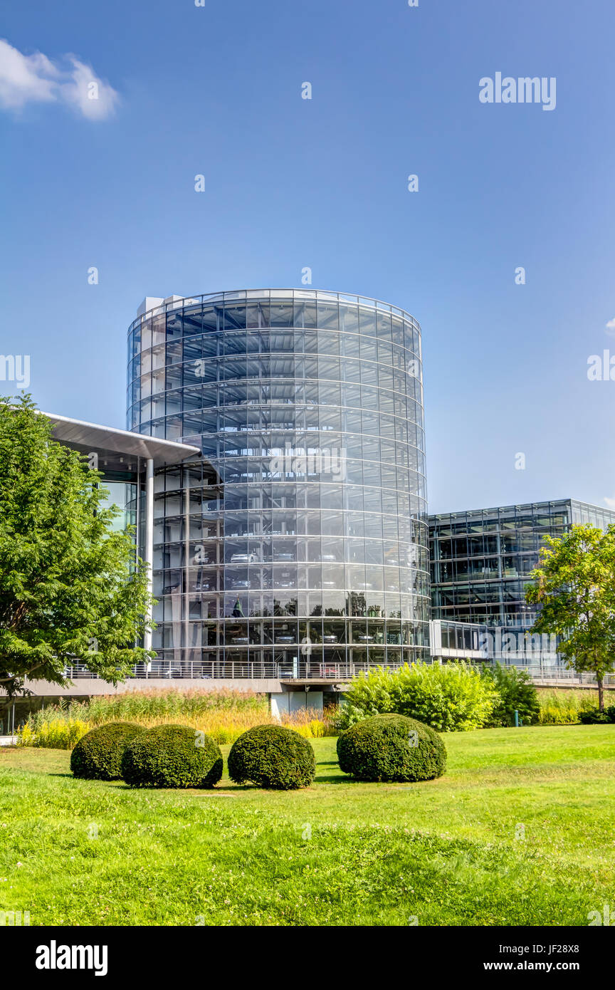 Transparent Factory in Dresden Stock Photo - Alamy