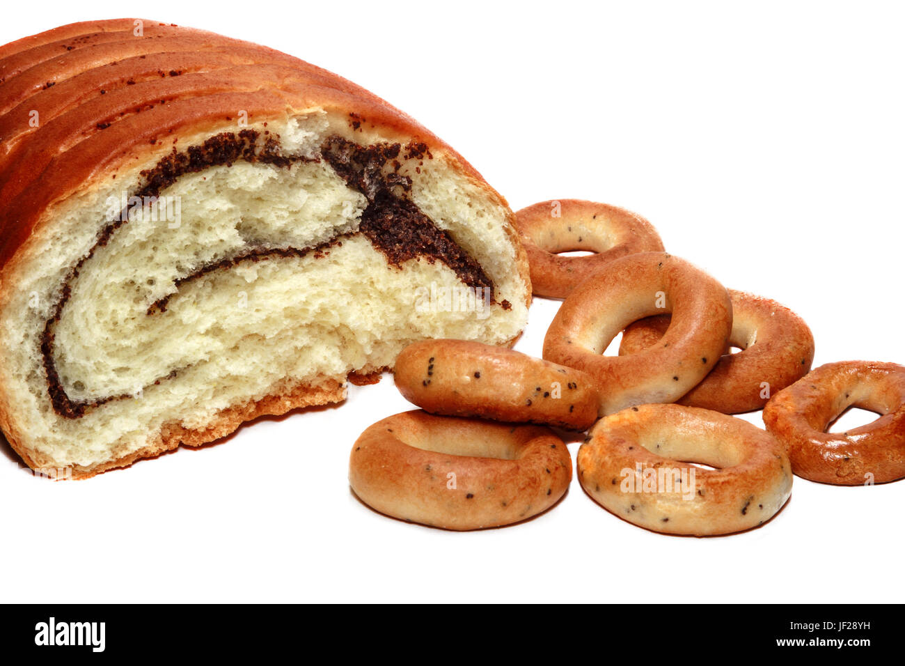 Broken bread roll hi-res stock photography and images - Alamy