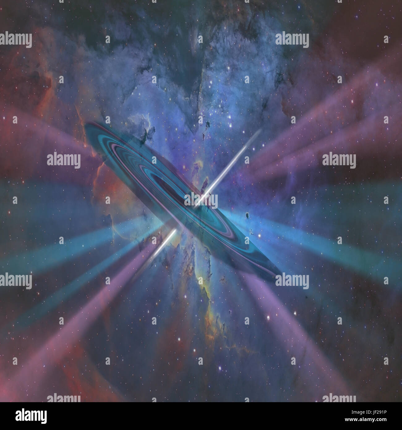 Abstract space background Stock Photo - Alamy