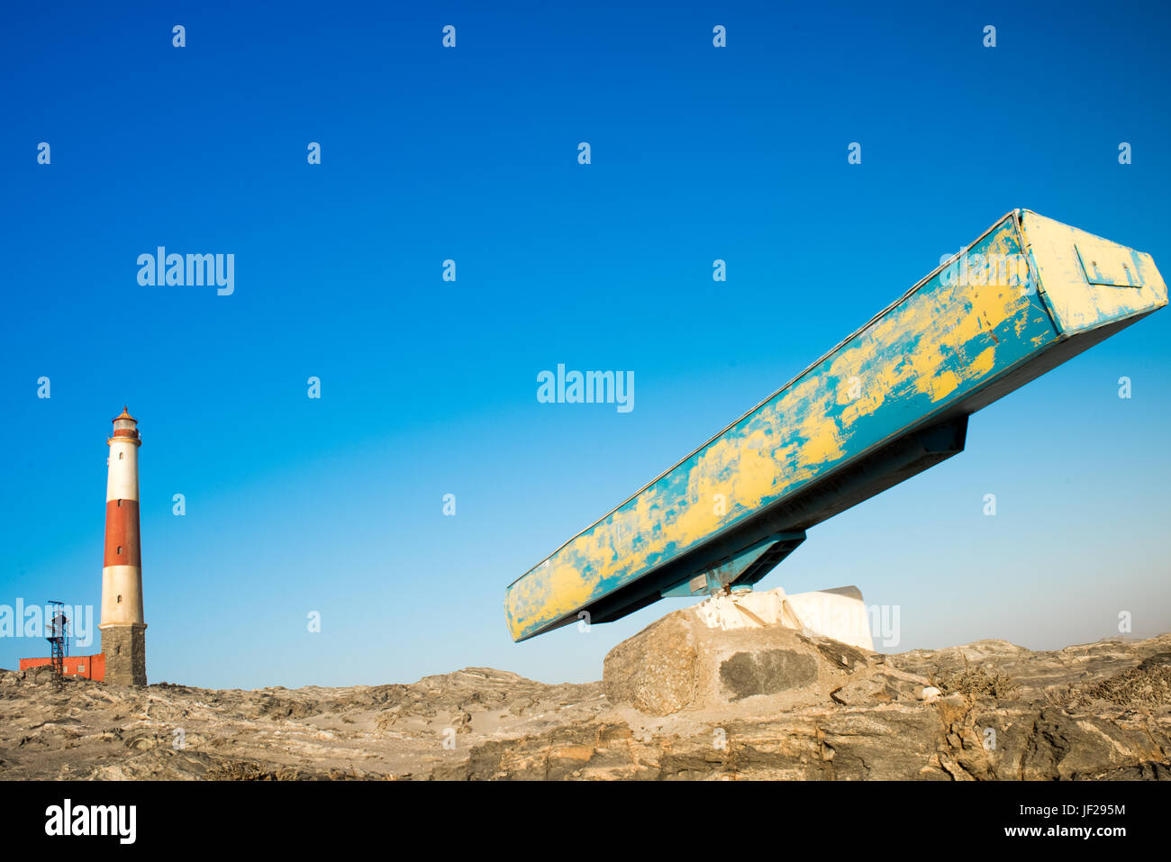Radar and Lighthouse Stock Photo - Alamy