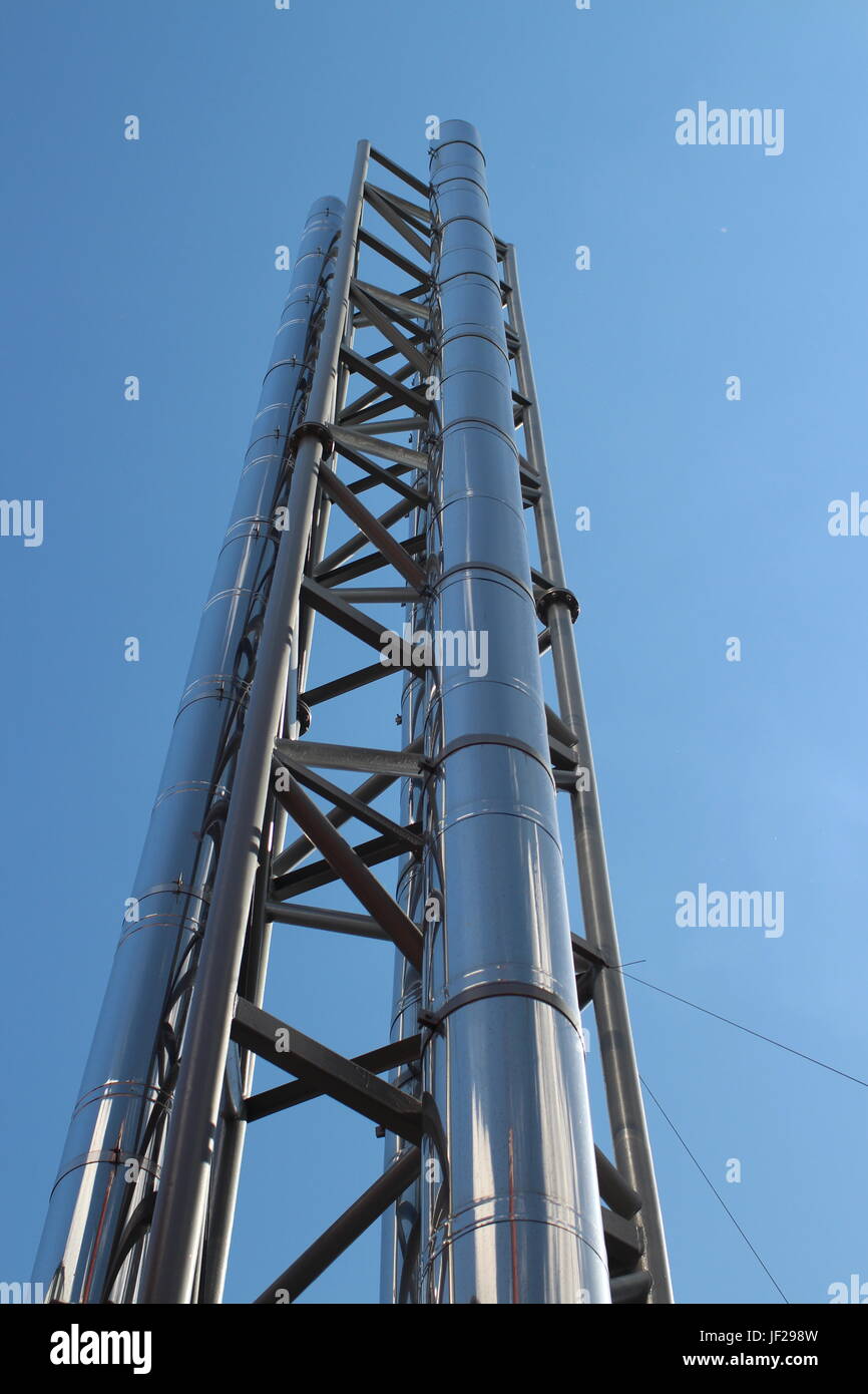 Stainless steel chimney hi-res stock photography and images - Alamy