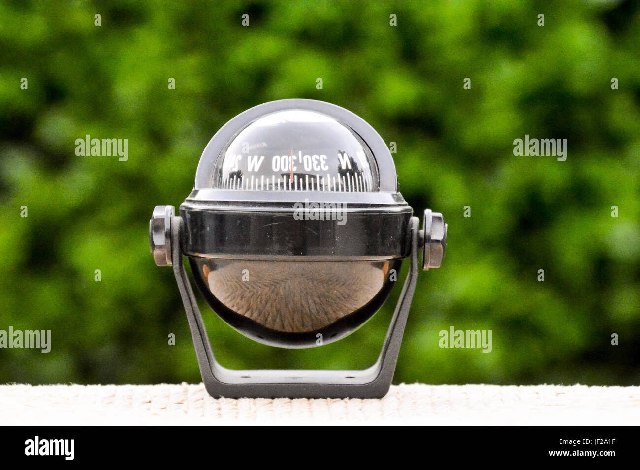 Navigation Black Compass Stock Photo - Alamy