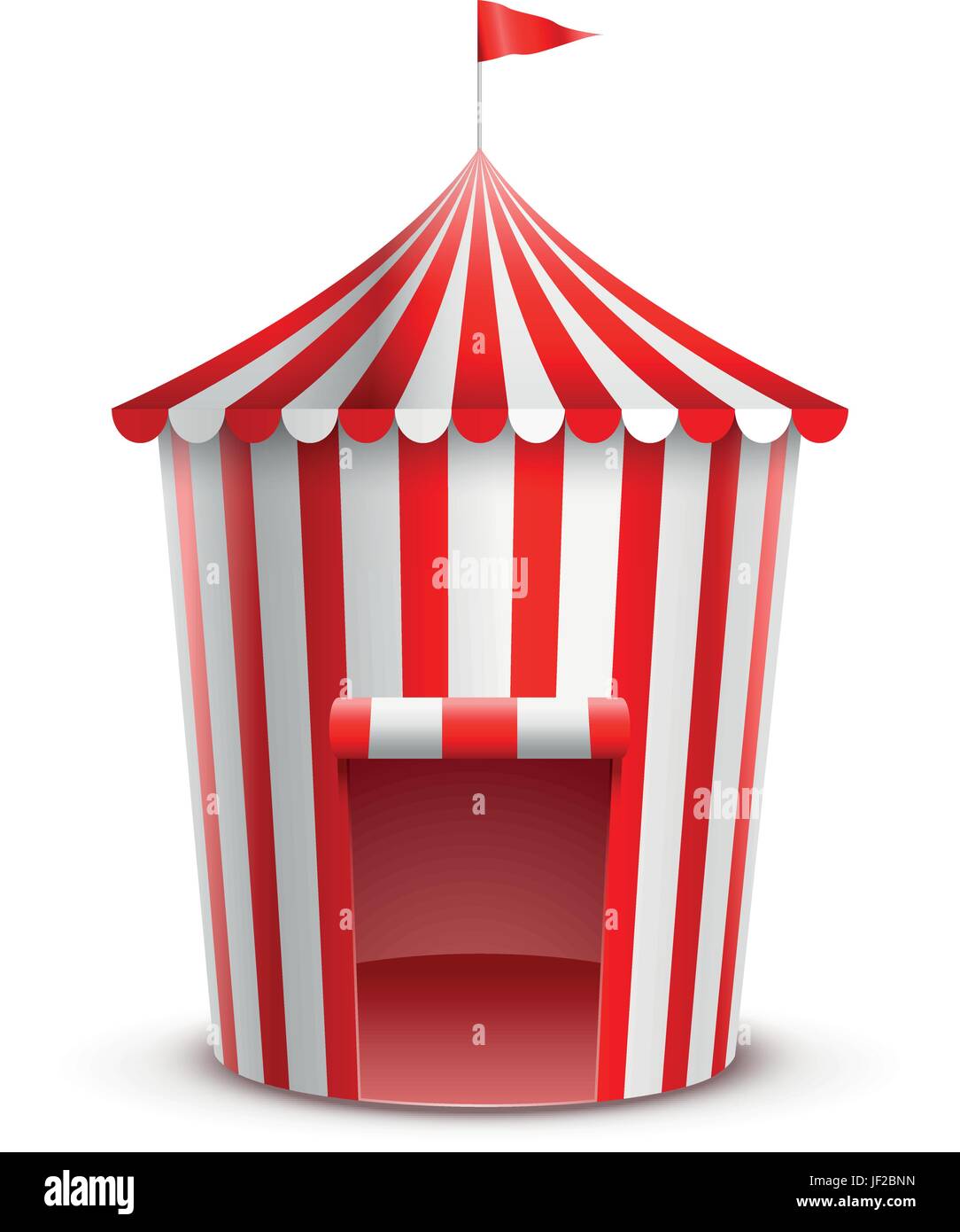 Large red circus tent hi-res stock photography and images - Alamy