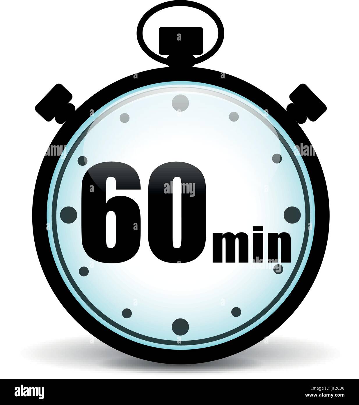 60 minutes logo hi-res stock photography and images - Alamy