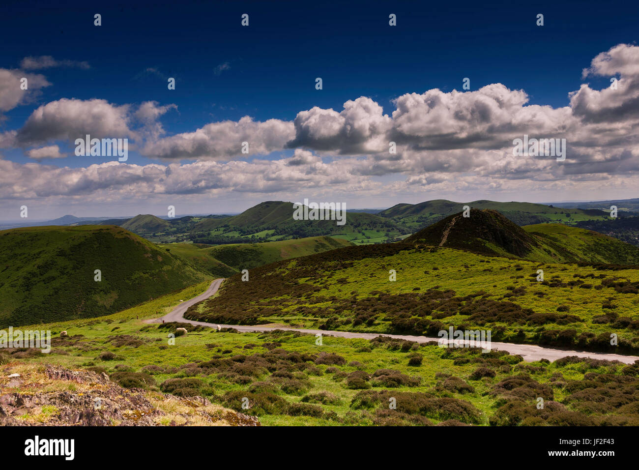 The Long Mynd Stock Photo - Alamy