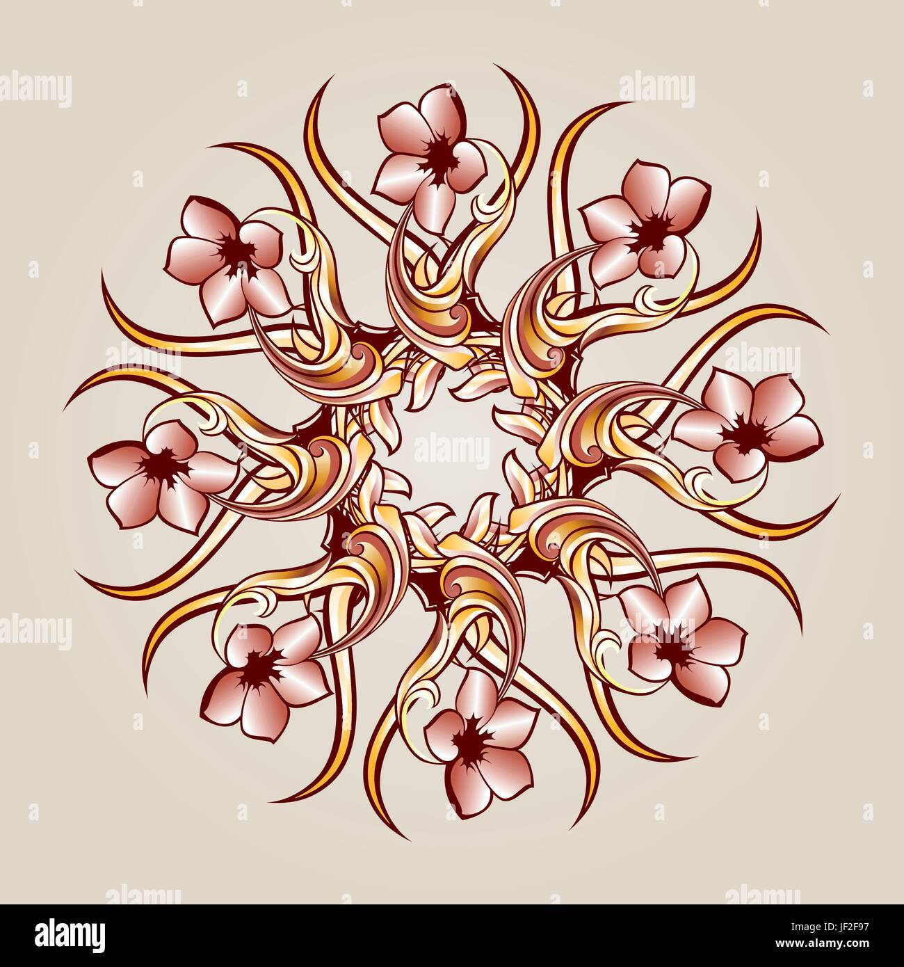 Petal formation Stock Vector Images - Alamy