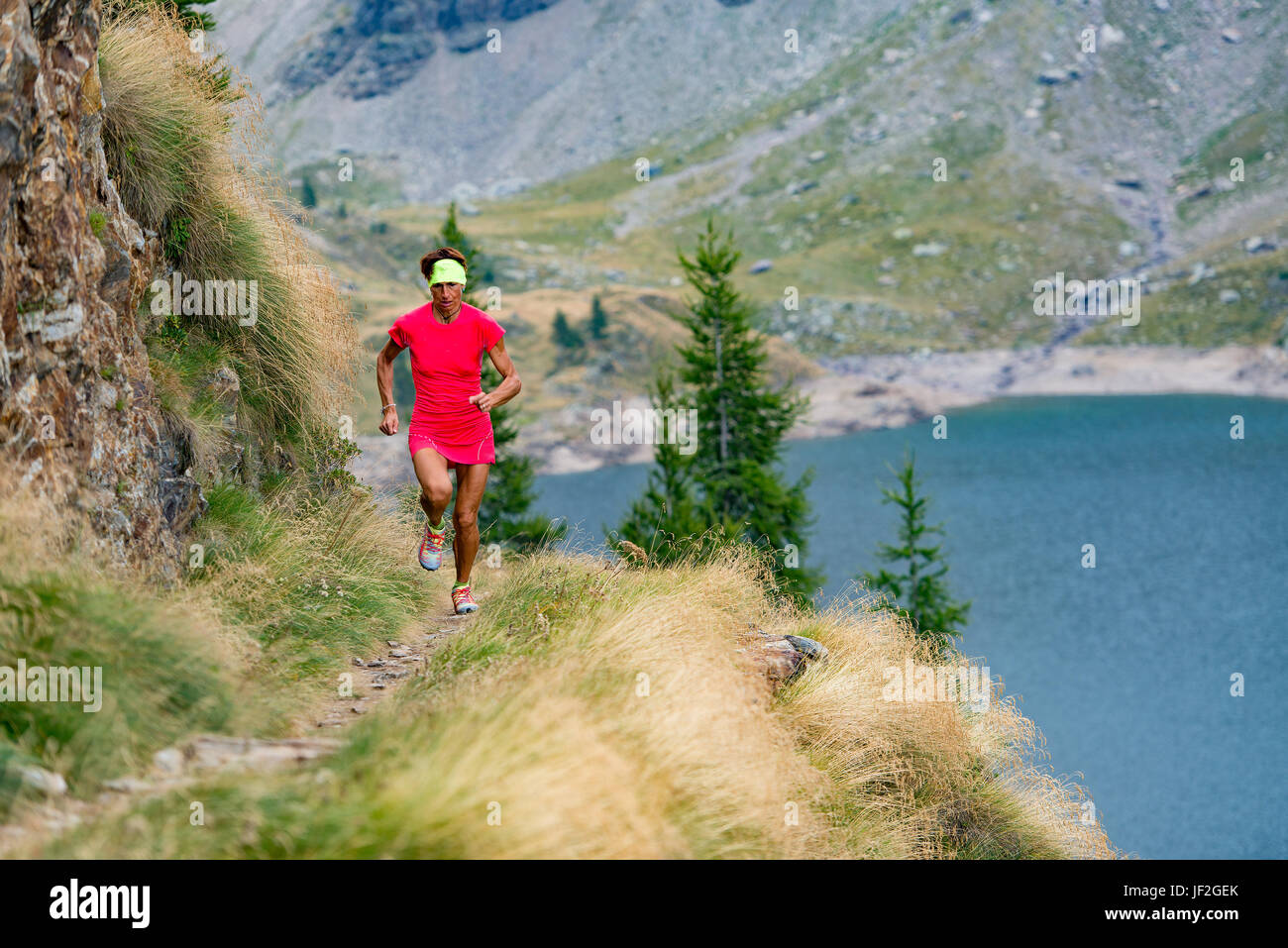 Women's running racing training Stock Photo - Alamy