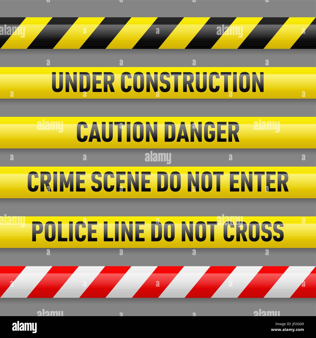 Black and white barrier Stock Vector Images - Alamy