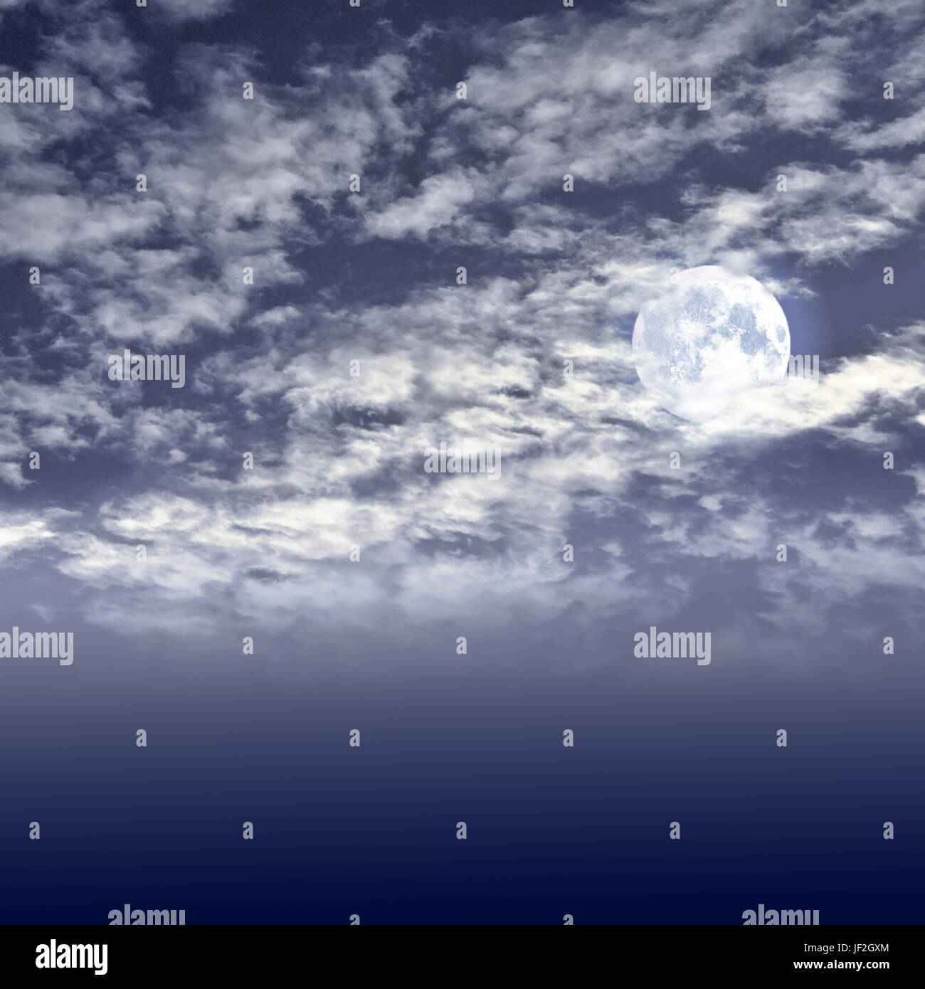 Moonrise night nighttime hi-res stock photography and images - Alamy