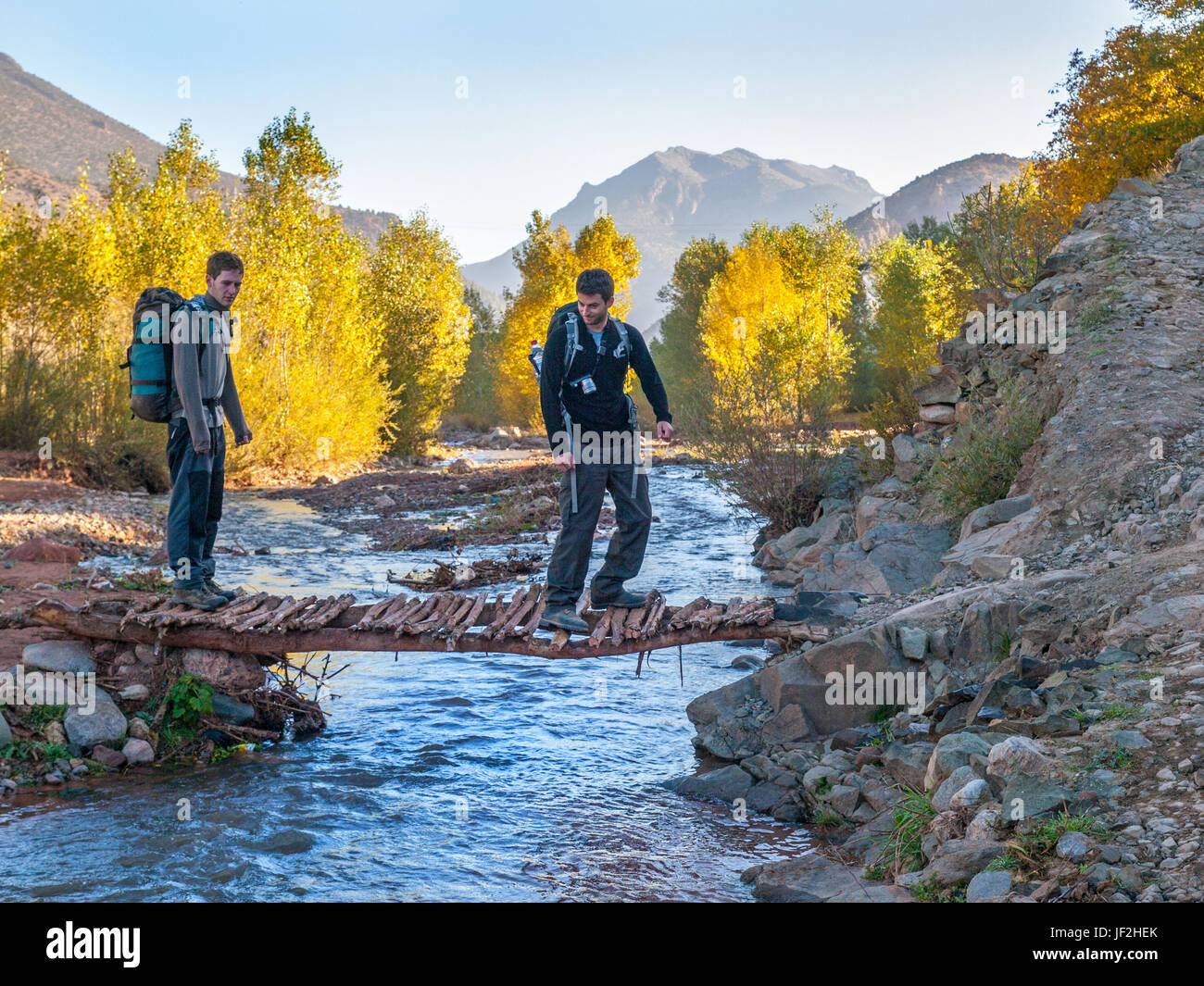 Bridge [river crossing] stream hi-res stock photography and images - Alamy