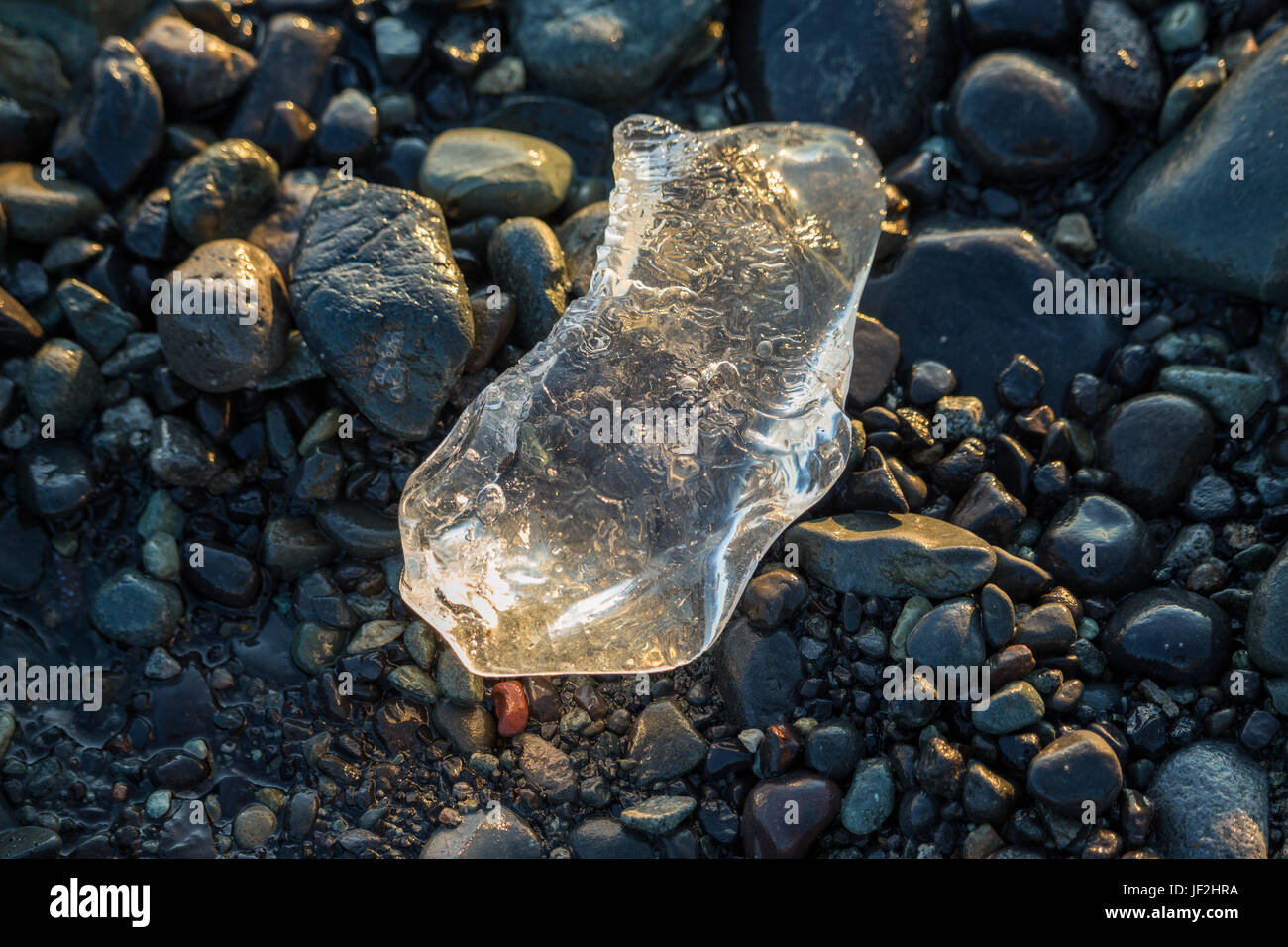 Iceberg on the Rocks Stock Photo - Alamy