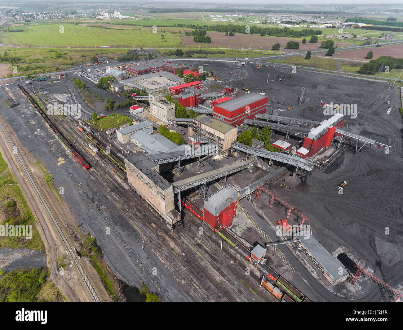 Coal processing plant smoke hi-res stock photography and images - Alamy