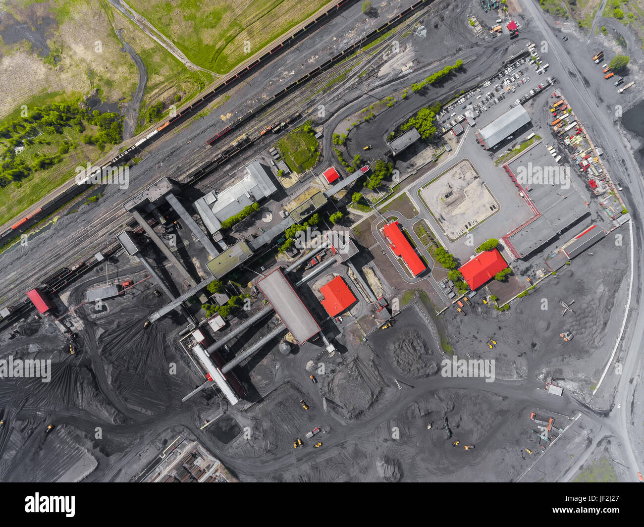 Coal processing plant smoke hi-res stock photography and images - Alamy