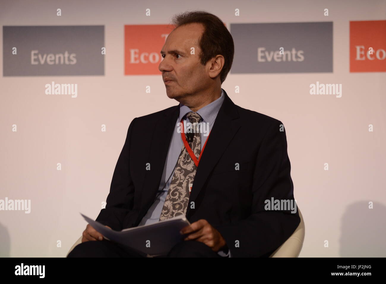 Athens, Greece. 28th June, 2017. Theodore Tryfon, President of ...