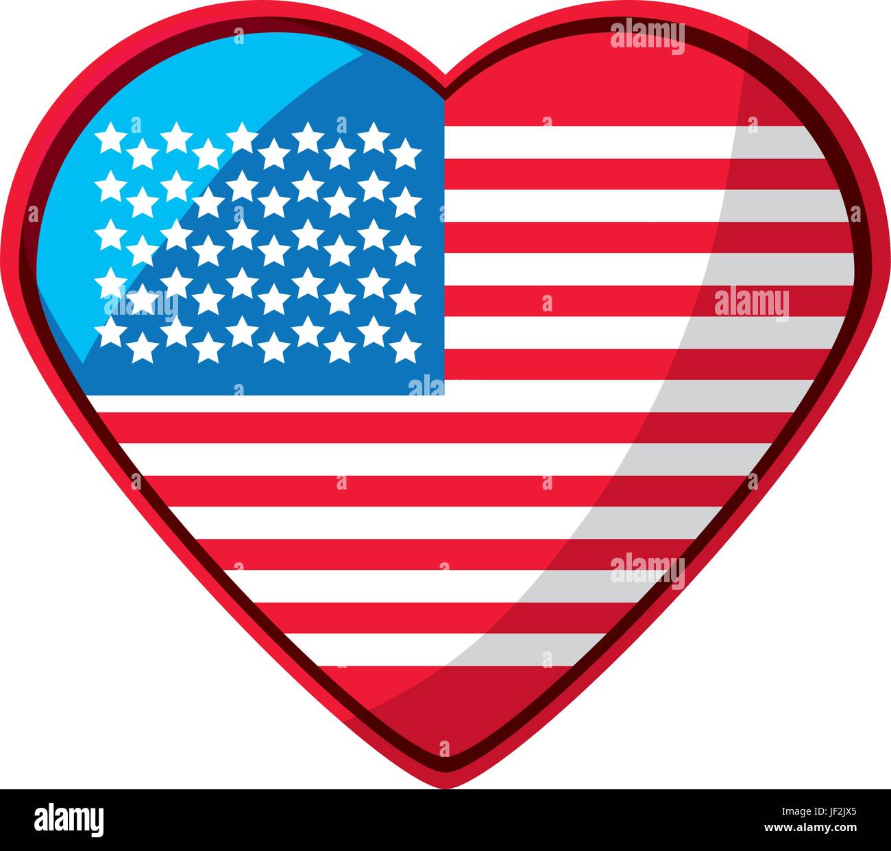 United states flag symbol Stock Vector Image & Art - Alamy