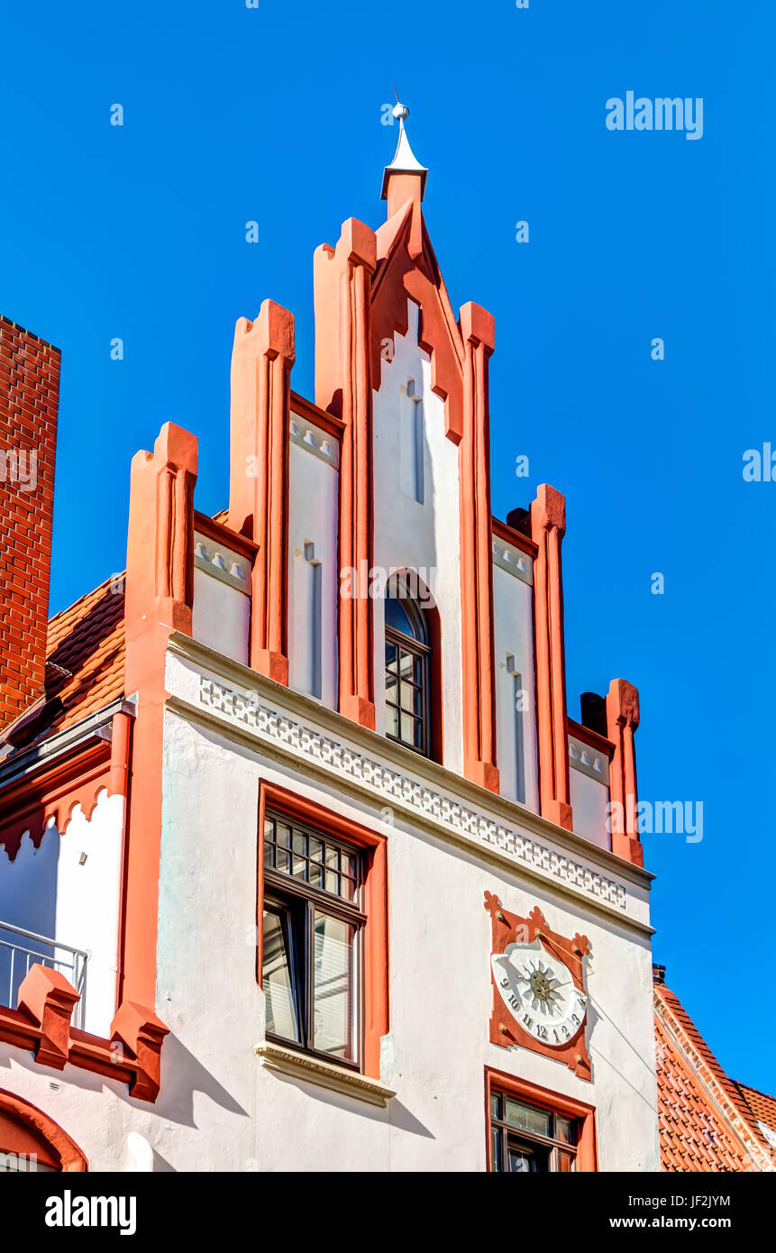 Historic building in Wismar Stock Photo - Alamy