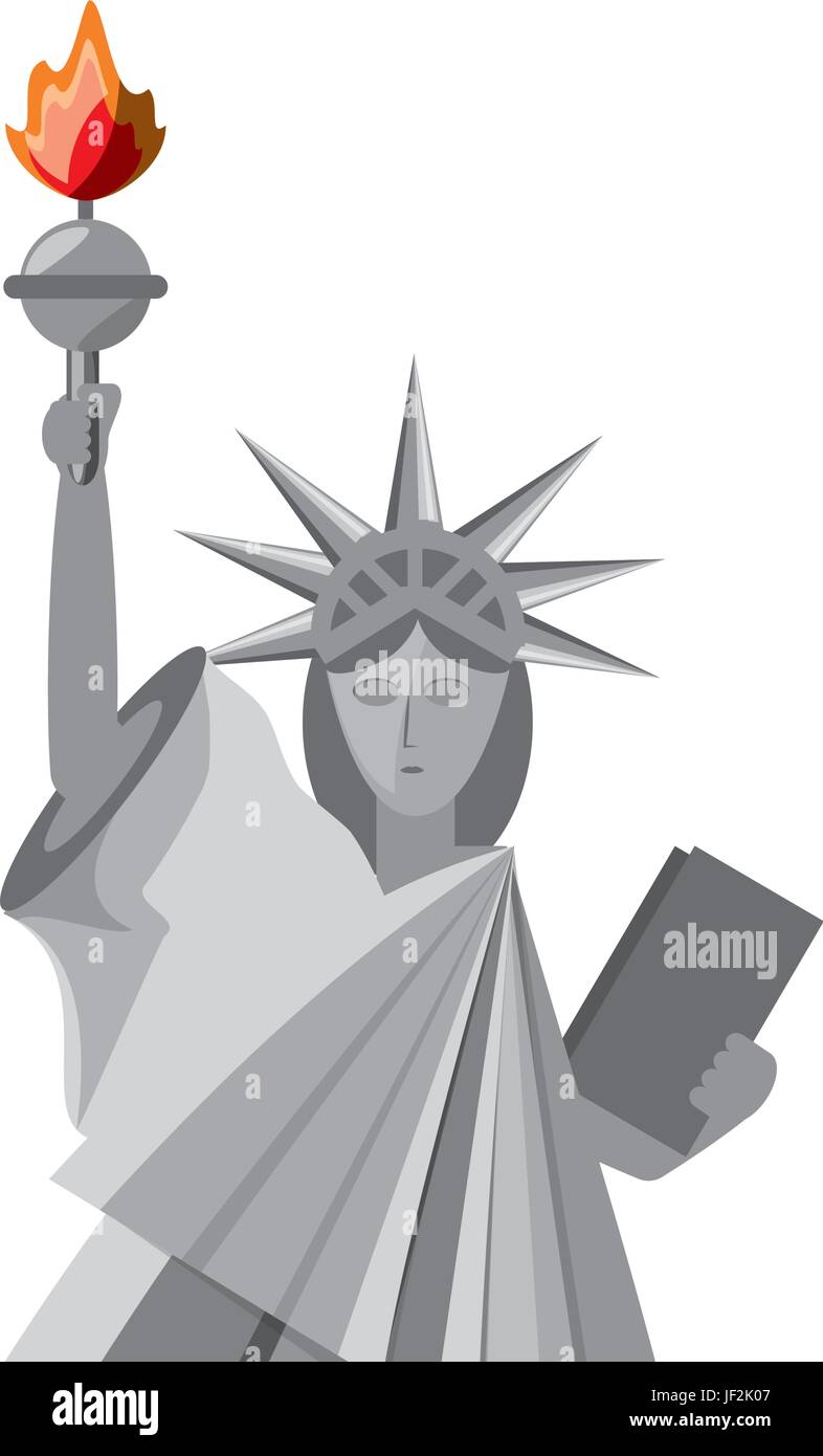 Statue libery Stock Vector Images - Alamy