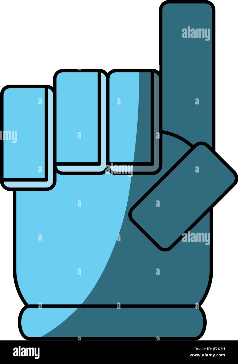 Hand pointing up Stock Vector Image & Art - Alamy