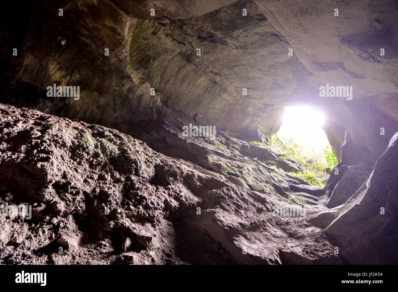 Entrance to the cave Stock Photo - Alamy