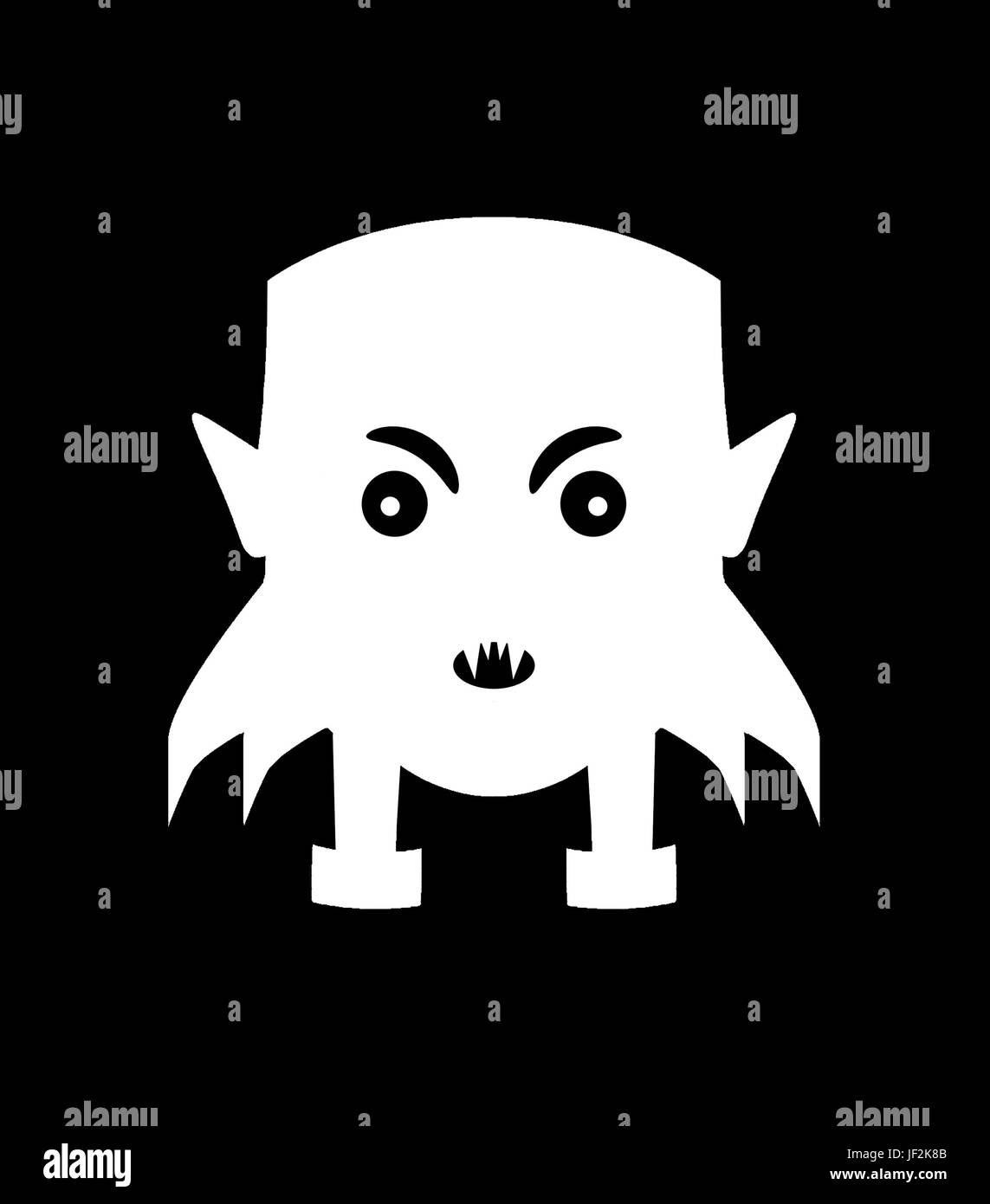 Vampire illustration Black and White Stock Photos & Images - Alamy