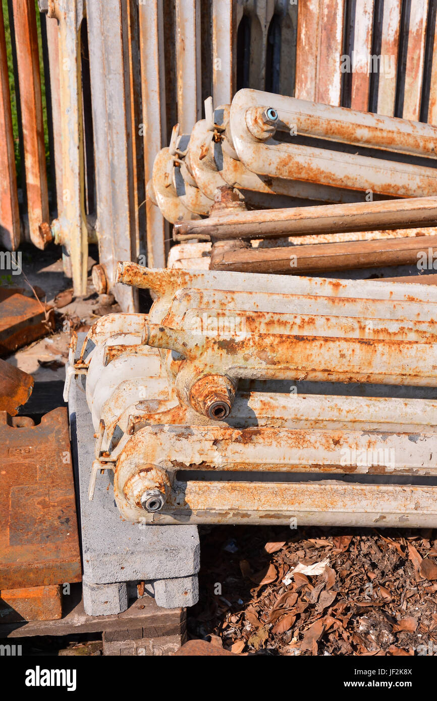Metal Ready for Recycling Stock Photo - Alamy