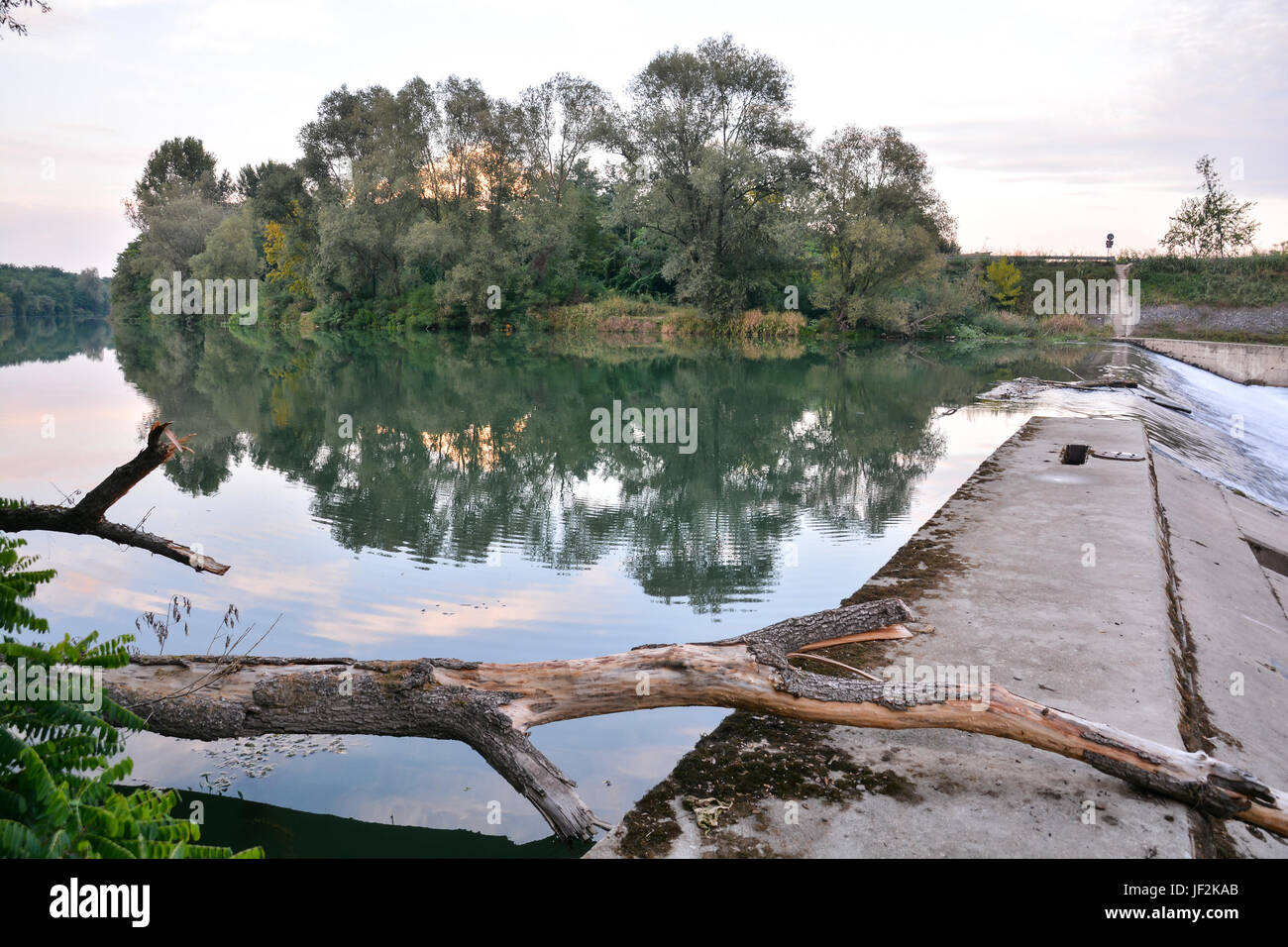 Wild Brenta River Stock Photo - Alamy