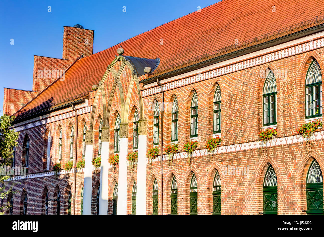 Town hall of Parchim Stock Photo - Alamy