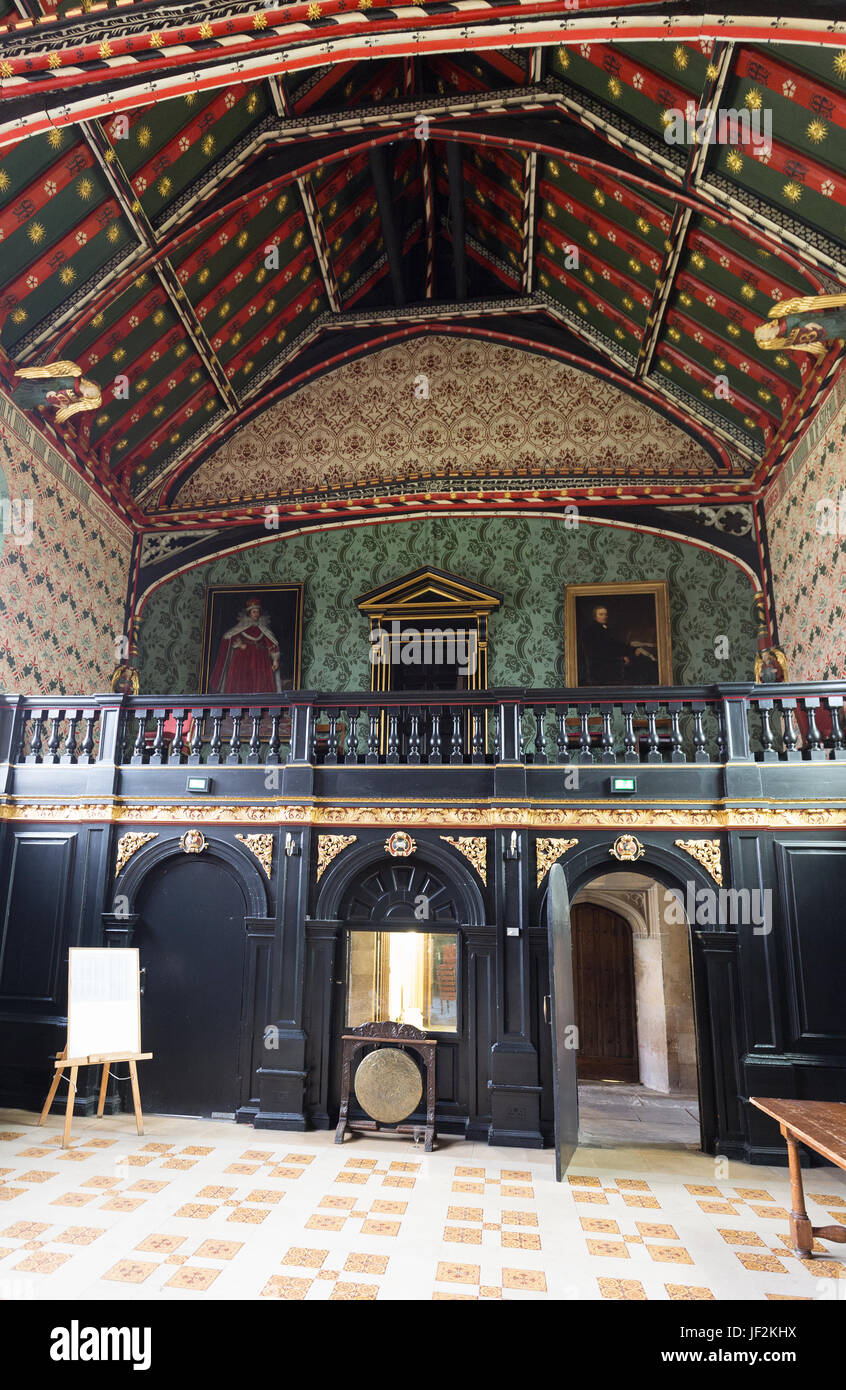 The Old Hall, Queens College Cambridge University, Cambridge England UK ...