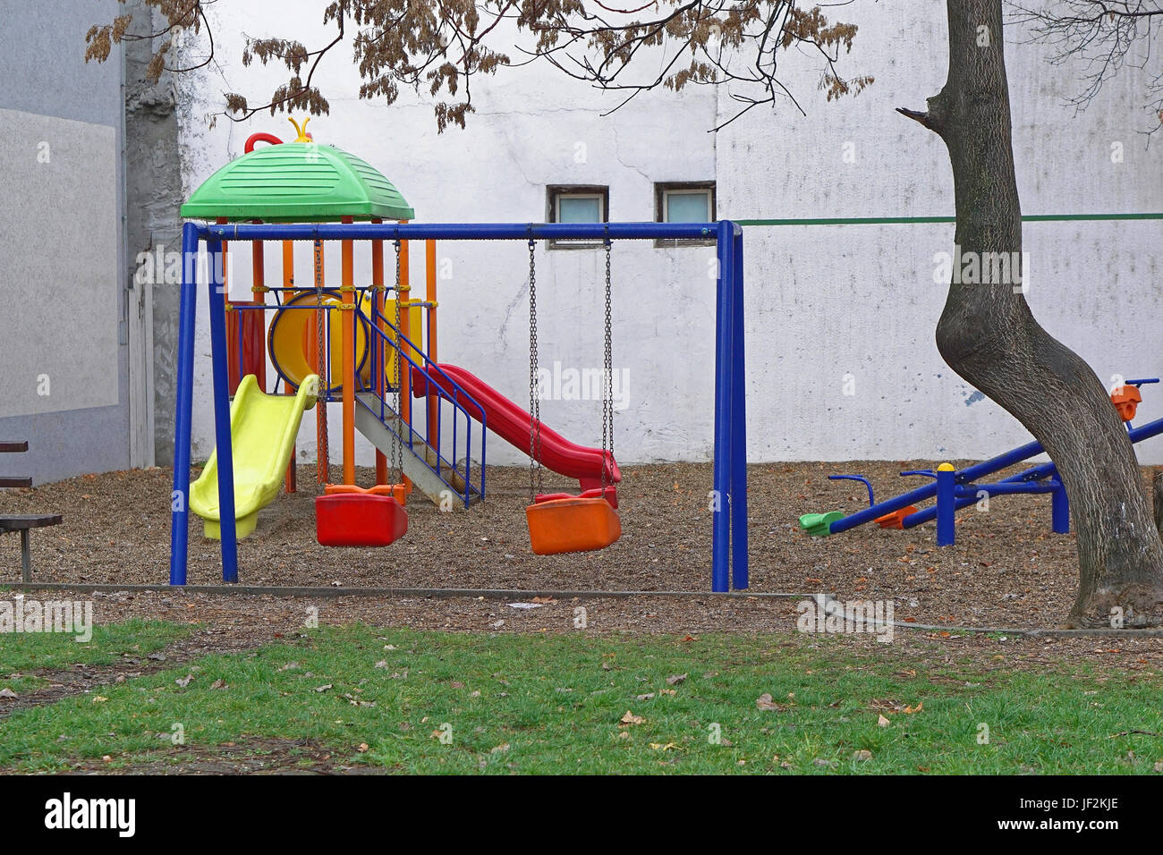 Kids playpark hi-res stock photography and images - Alamy