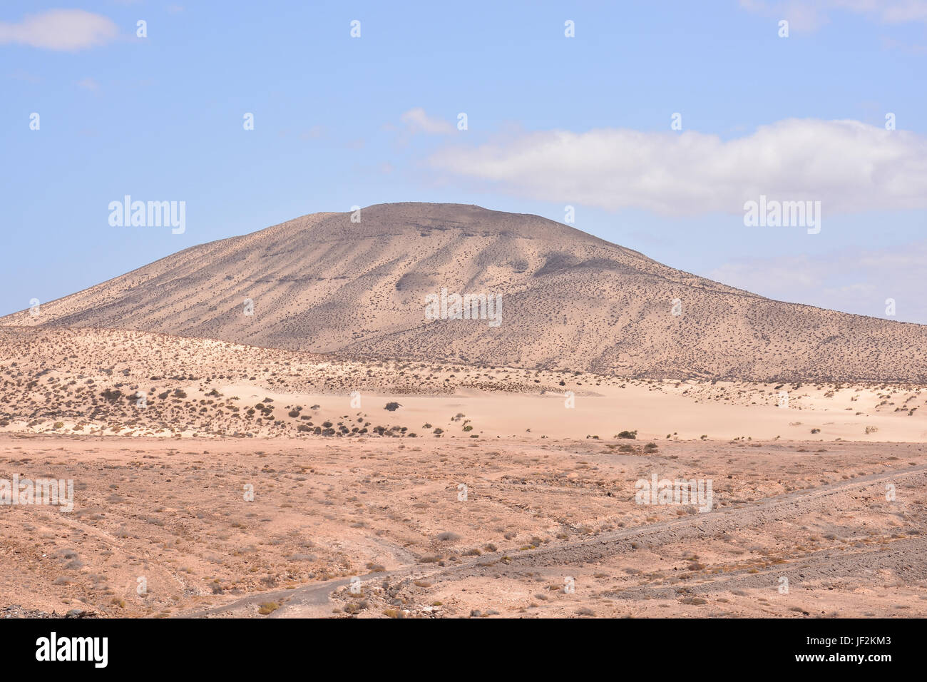 Dry Desert Landscape Stock Photo - Alamy