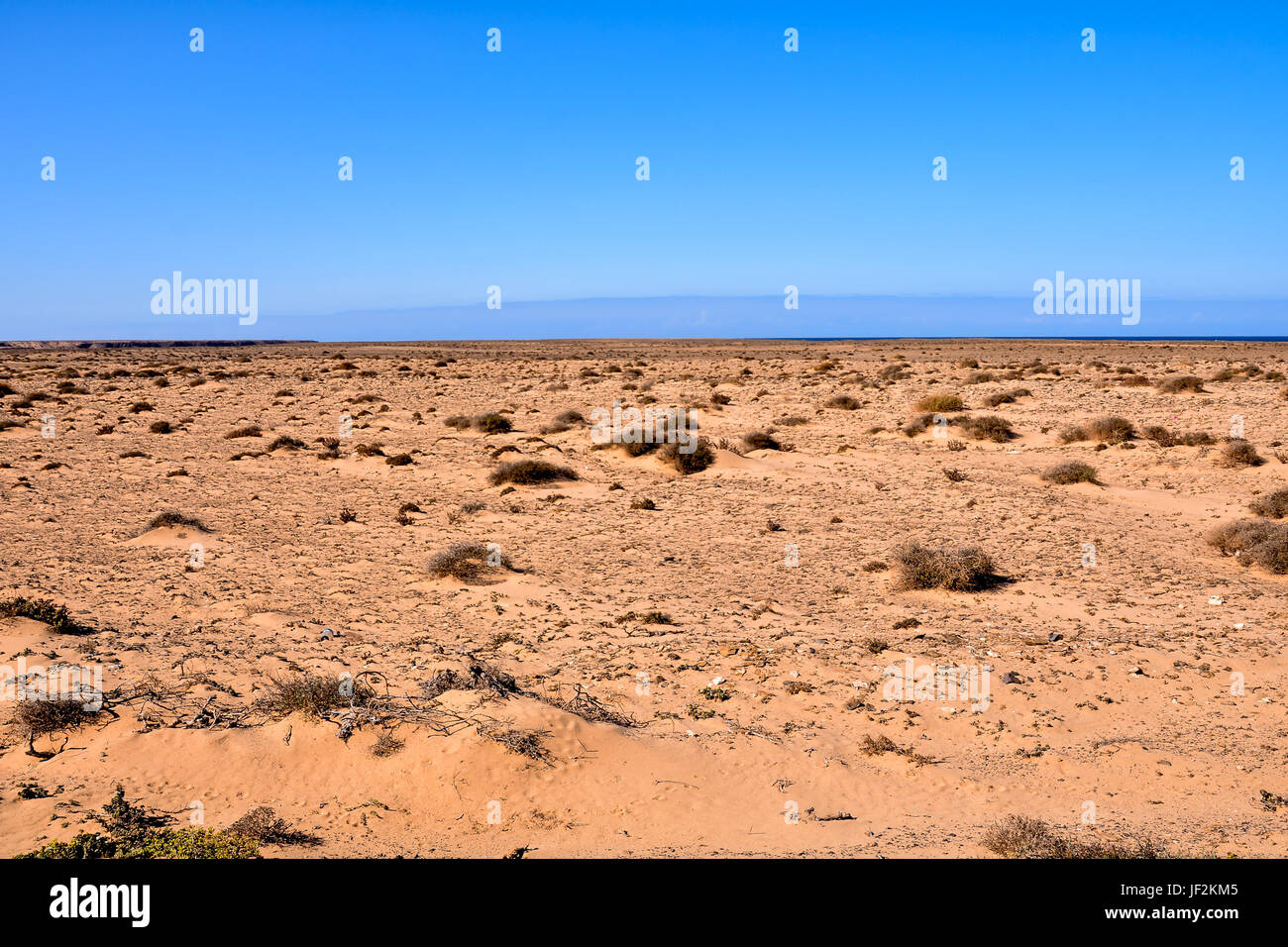 Dry Desert Landscape Stock Photo - Alamy